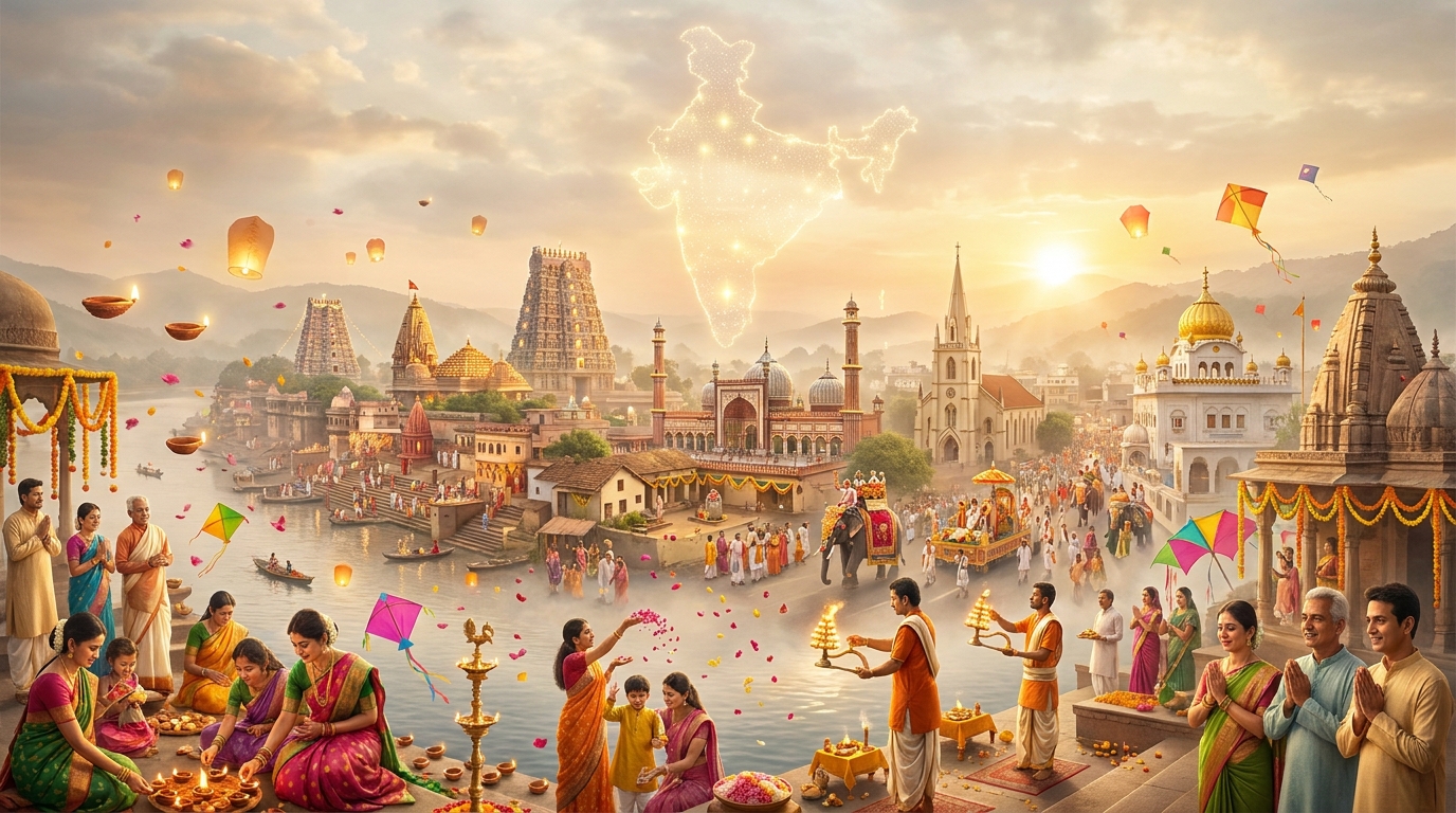 Holidays in India 2026: Complete List of Observances